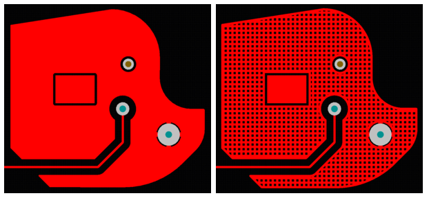 Polygon Cutouts – elec2PCB.com