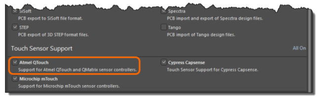 Cảm biến điện dung QTouch của Atmel và sự hỗ trợ của Altium trong việc ...