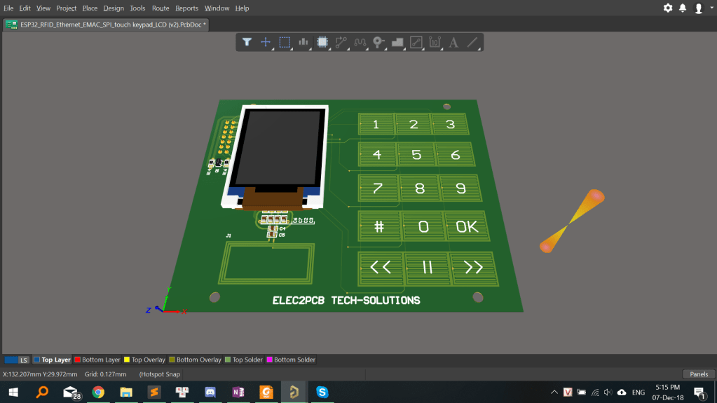 Cảm biến điện dung QTouch của Atmel và sự hỗ trợ của Altium trong việc ...