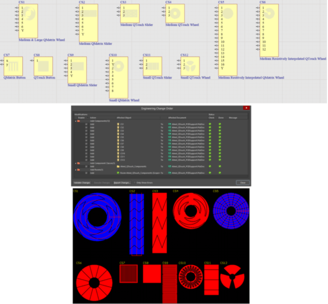 Cảm biến điện dung QTouch của Atmel và sự hỗ trợ của Altium trong việc ...