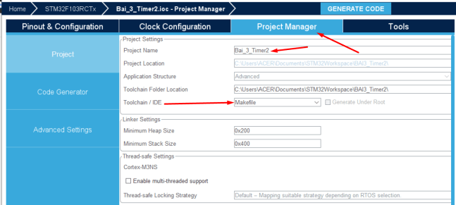 Hướng dẫn lập trình STM32 dùng STM32 CubeMX kết hợp với Visual Studio Code, GNU Make A-Z từ ...